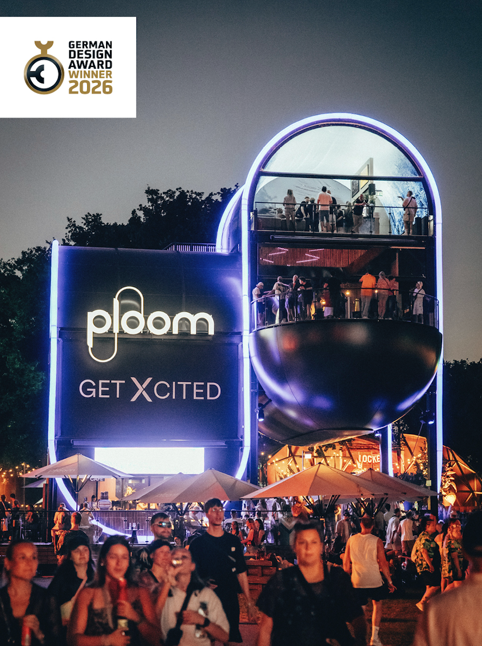 Pressemeldung: Ploom Planet gewinnt den German Design Award 2026